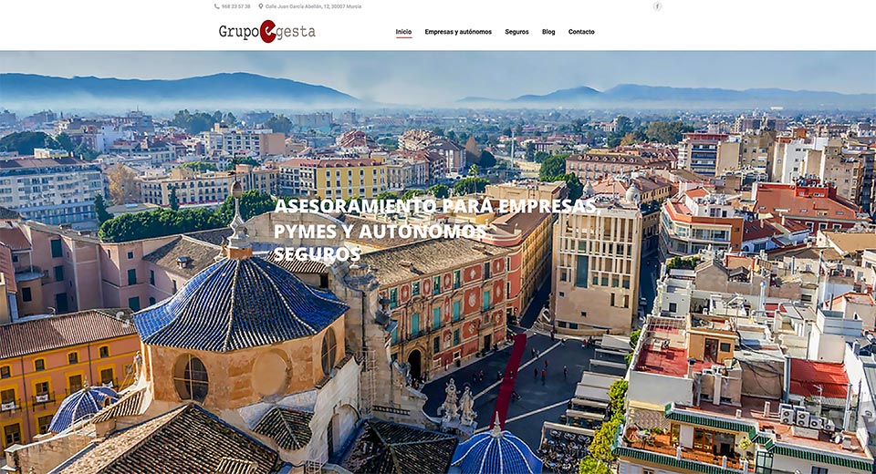 Nueva web del Grupo Egesta - grupo egesta